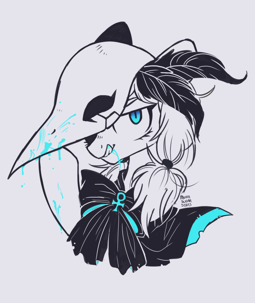 #1333803 - safe, artist:hawthornss, oc, oc only, oc:eros, pony, blood ...