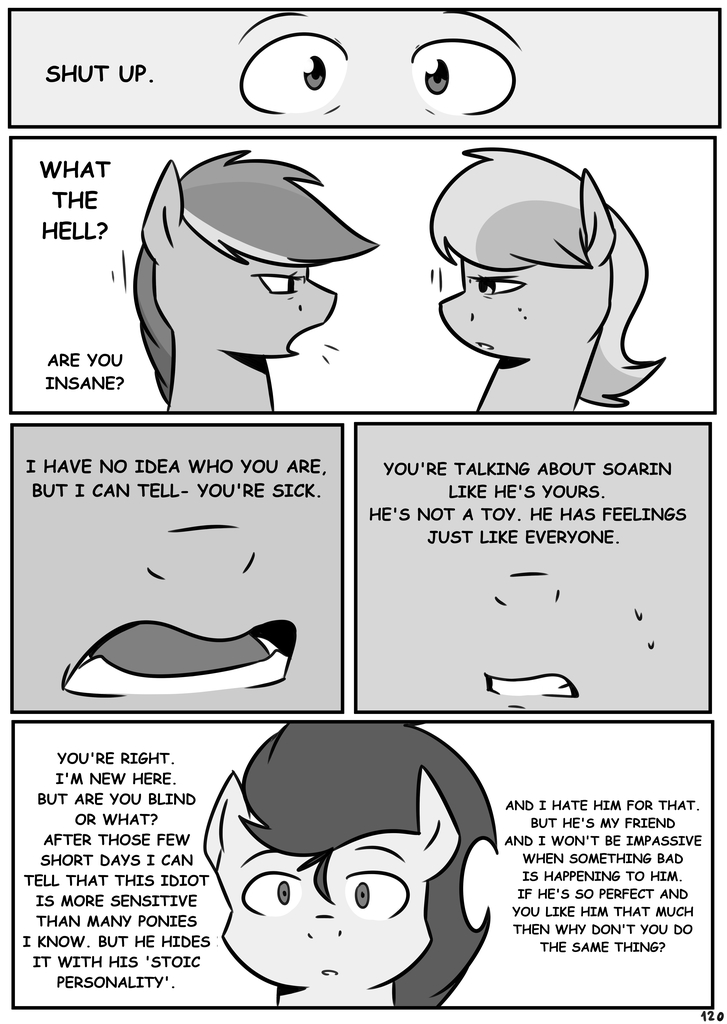 #1334870 - safe, artist:lrusu, rainbow dash, soarin', oc, pony, comic ...