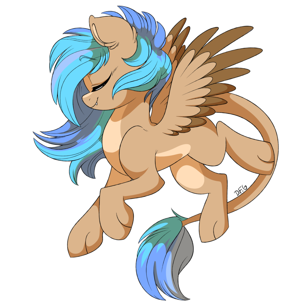 #1334934 - safe, artist:dragonfoxgirl, oc, oc only, sphinx, eyes closed ...