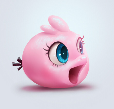 #1549892 - safe, artist:dfer32, pinkie pie, bird, cockatoo, g4 ...