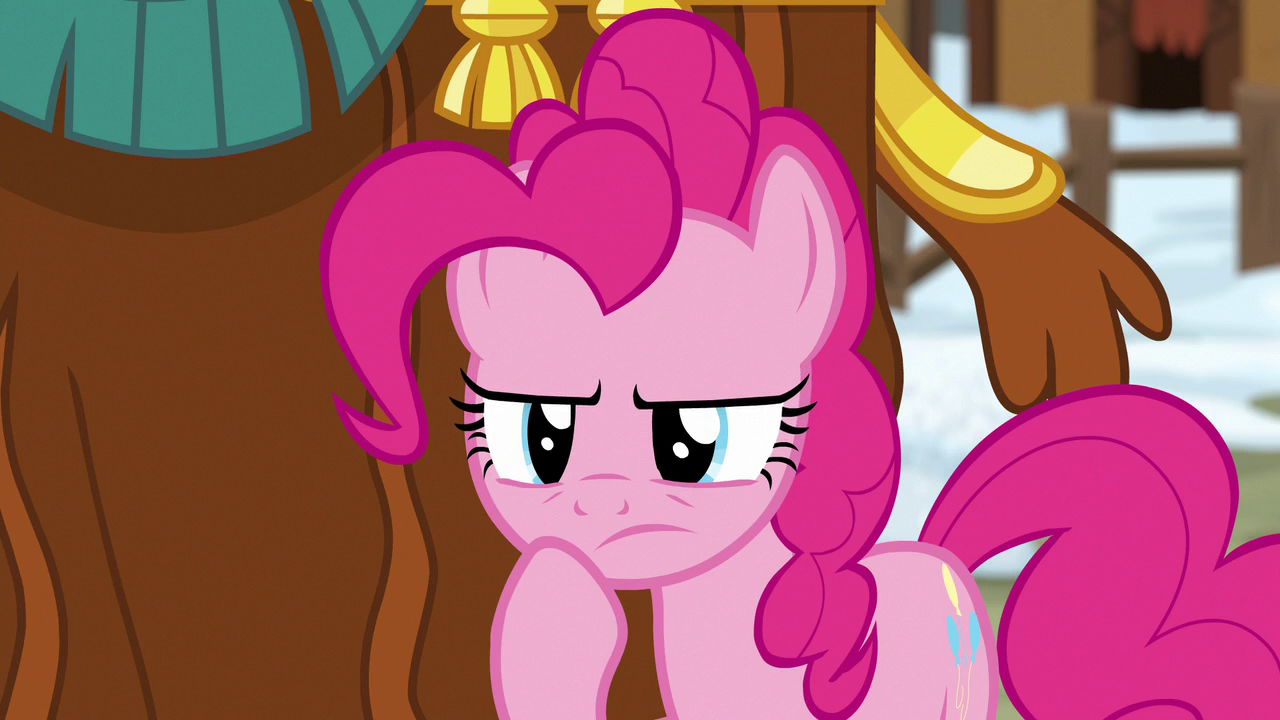 #1557819 - safe, screencap, pinkie pie, prince rutherford, pony, yak ...