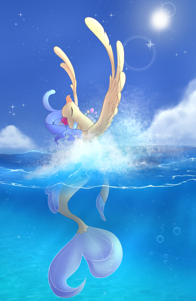 #1558228 - safe, artist:neko-luvz, princess skystar, classical ...