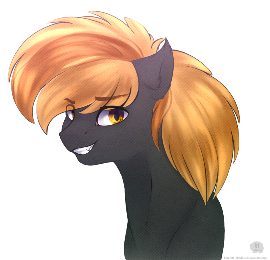 #1559331 - safe, artist:11-shadow, oc, oc only, pony, gift art, looking ...