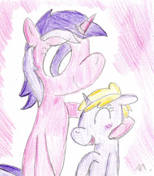 #1561007 - safe, artist:ptitemouette, amethyst star, dinky hooves ...
