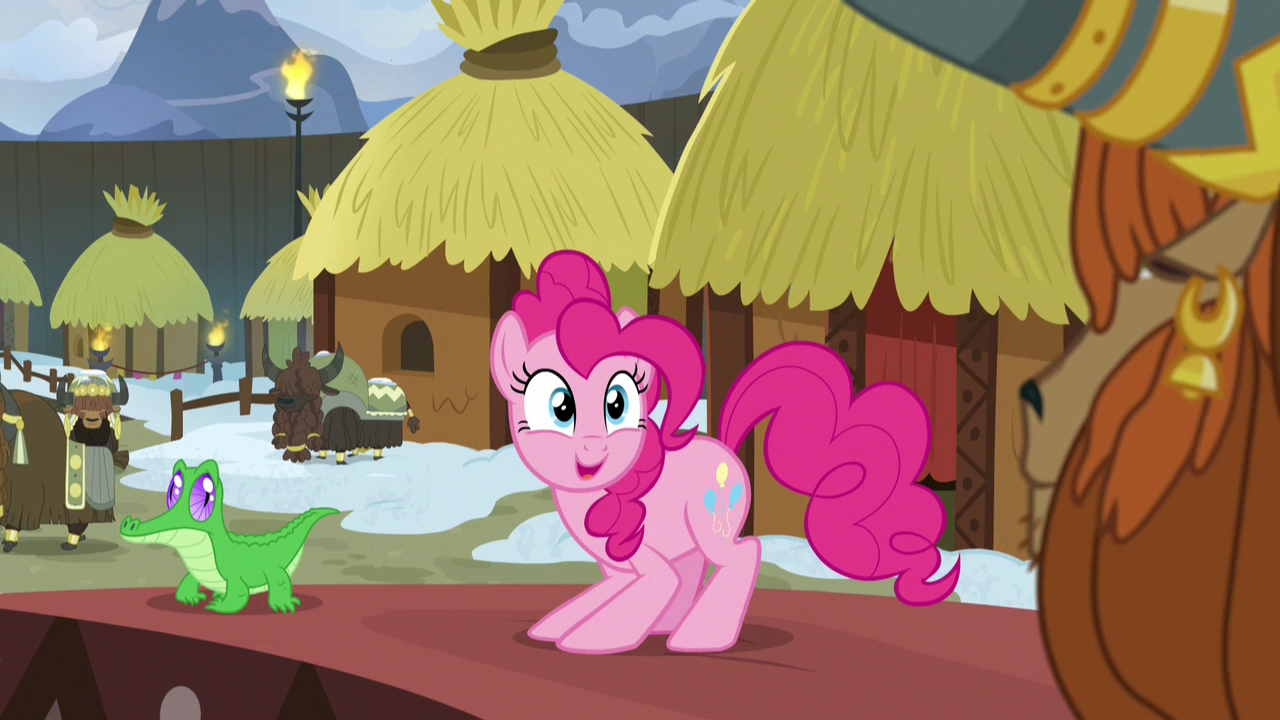 #1562254 - safe, screencap, gummy, pinkie pie, prince rutherford ...
