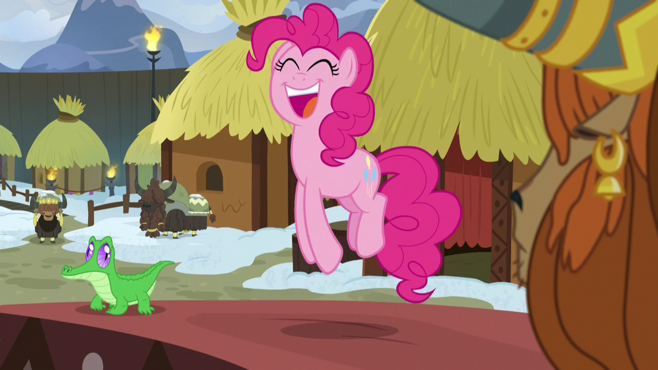 #1562722 - safe, screencap, gummy, pinkie pie, prince rutherford ...