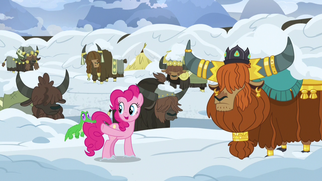 #1564773 - safe, screencap, gummy, pinkie pie, prince rutherford ...