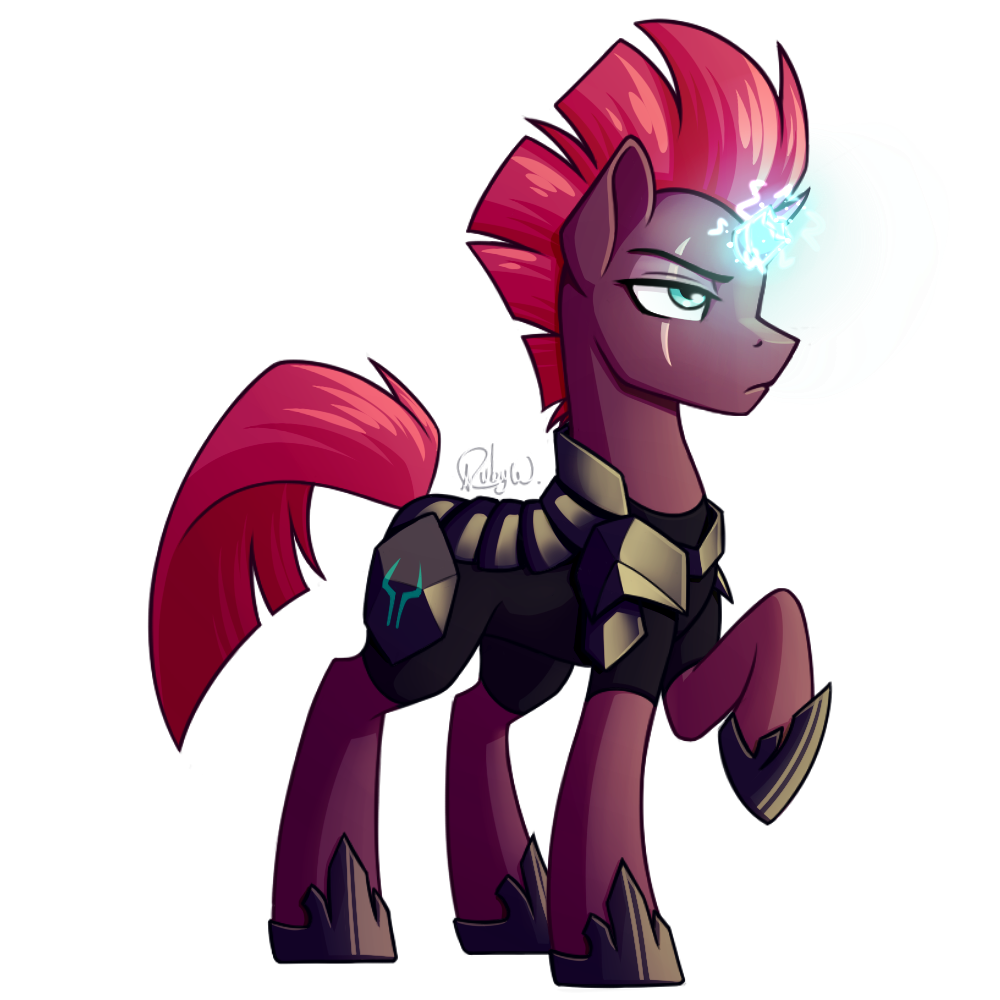 #1566316 - safe, artist:rubywave32, tempest shadow, pony, unicorn, my ...