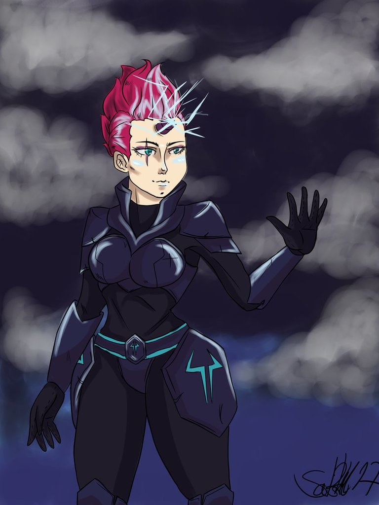 #1568330 - safe, artist:sairu-chan, tempest shadow, human, my little ...