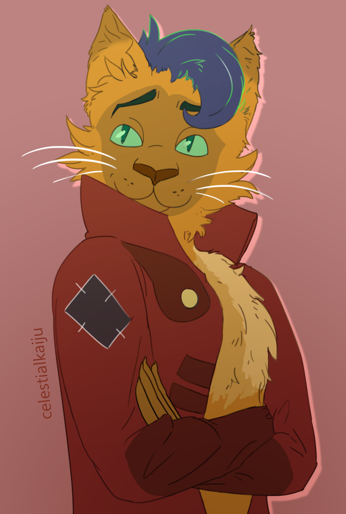 #1570348 - safe, artist:celestialkaiju, capper dapperpaws, abyssinian ...