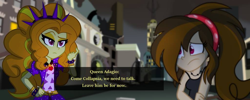 #1551090 - dead source, safe, artist:wubcakeva, adagio dazzle, oc, oc ...