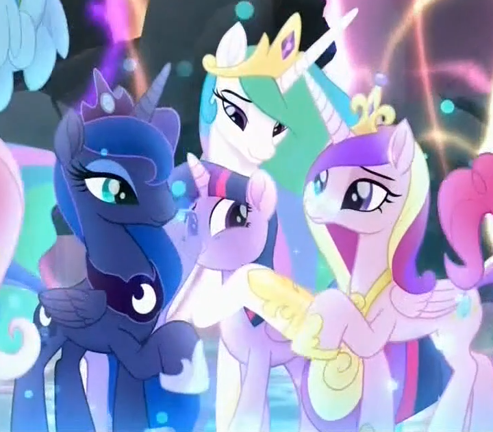 #1551549 - safe, screencap, fluttershy, pinkie pie, princess cadance ...