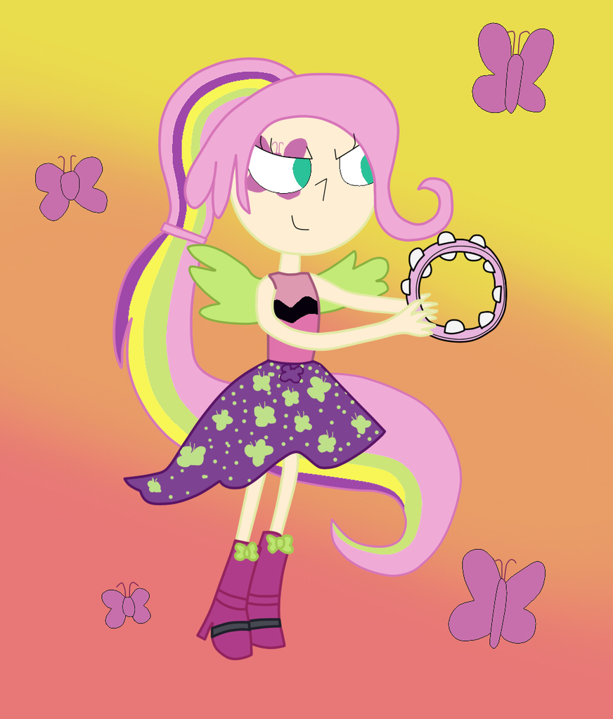 #1553502 - safe, artist:04startycornonline88, fluttershy, human ...