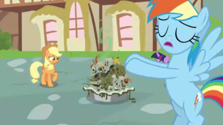 #1554712 - safe, screencap, applejack, rainbow dash, twilight sparkle ...