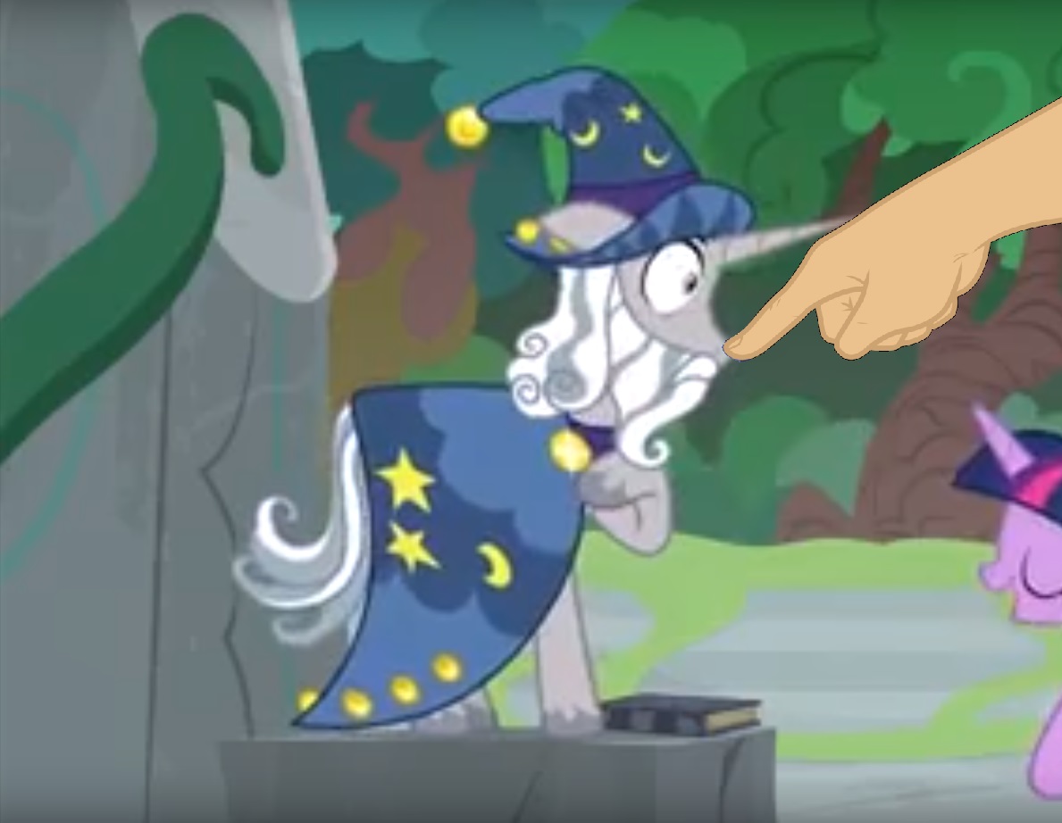 #1555433 - safe, edit, edited screencap, screencap, star swirl the ...