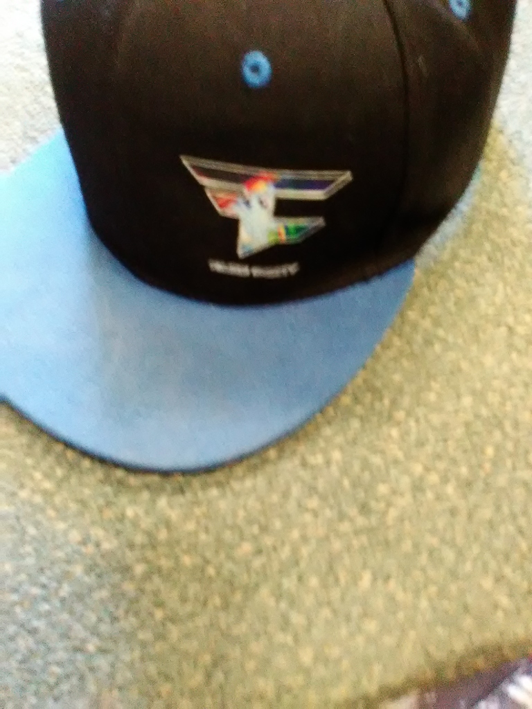#1556547 - safe, rainbow dash, blurry, faze, faze clan, hat, irl ...