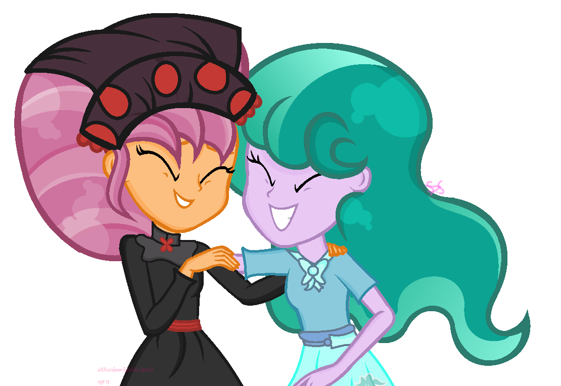 #1575799 - safe, artist:101xsplattyx101, mistmane, sable spirit ...