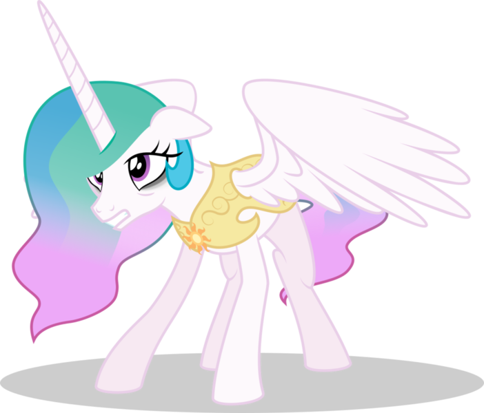 Celestia Mlp Vector