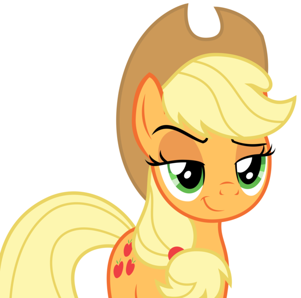 Applejack Face Vector
