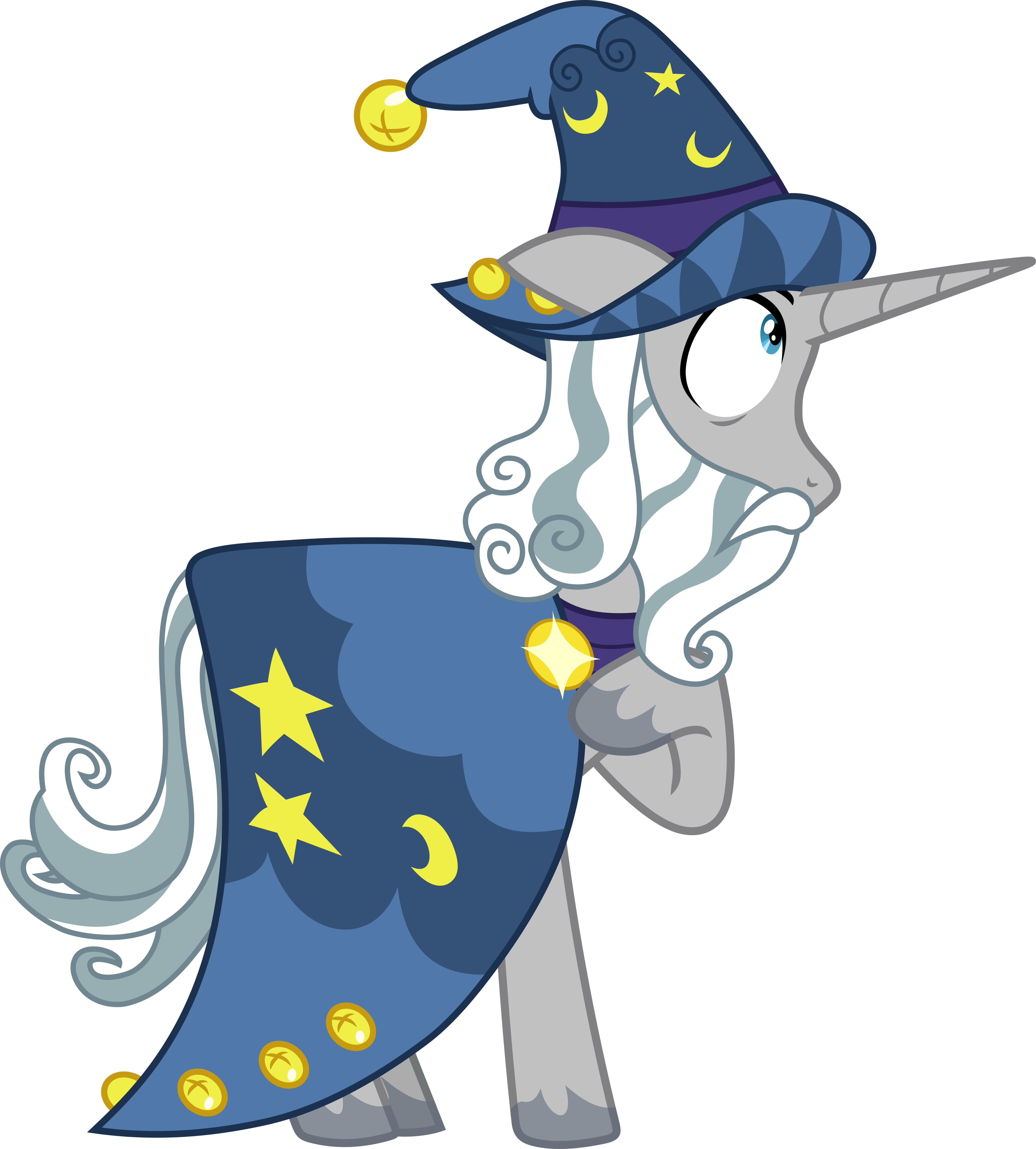 #1576395 - safe, artist:frownfactory, star swirl the bearded, pony ...
