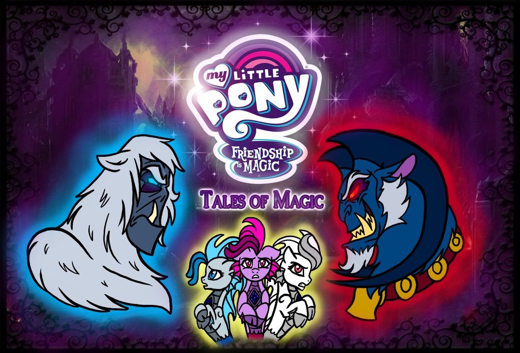 #1594359 - safe, artist:melspyrose, grogar (g1), storm king, oc, siren ...