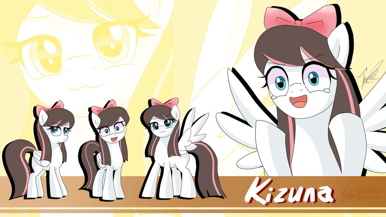 #1594894 - safe, artist:nekokevin, pegasus, pony, ai kizuna, ponified ...