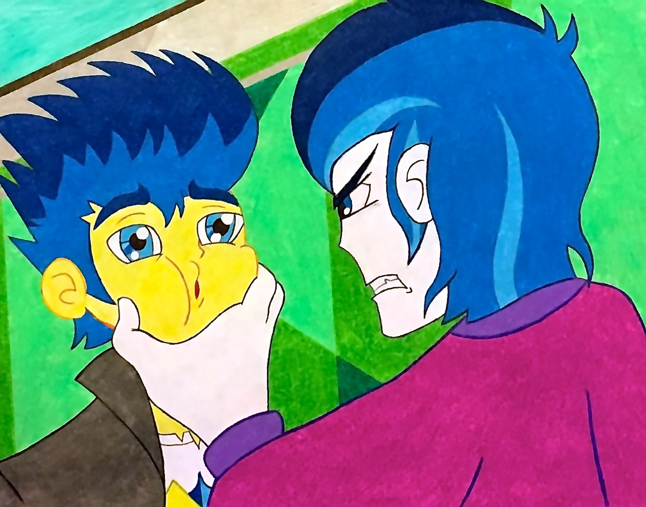 #1595970 - safe, artist:bravokrofski, alumnus shining armor, flash ...