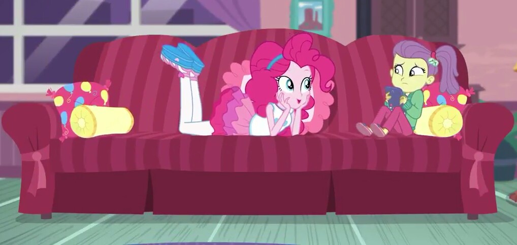 #1577202 - safe, screencap, lily pad (g4), pinkie pie, equestria girls ...