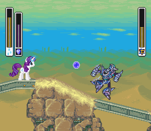 #1580162 - safe, artist:mega-poneo, rarity, crossover, crystal hunter ...