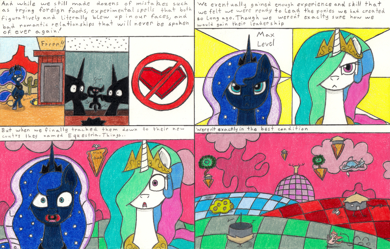 #1581882 - safe, artist:eternaljonathan, princess celestia, princess ...