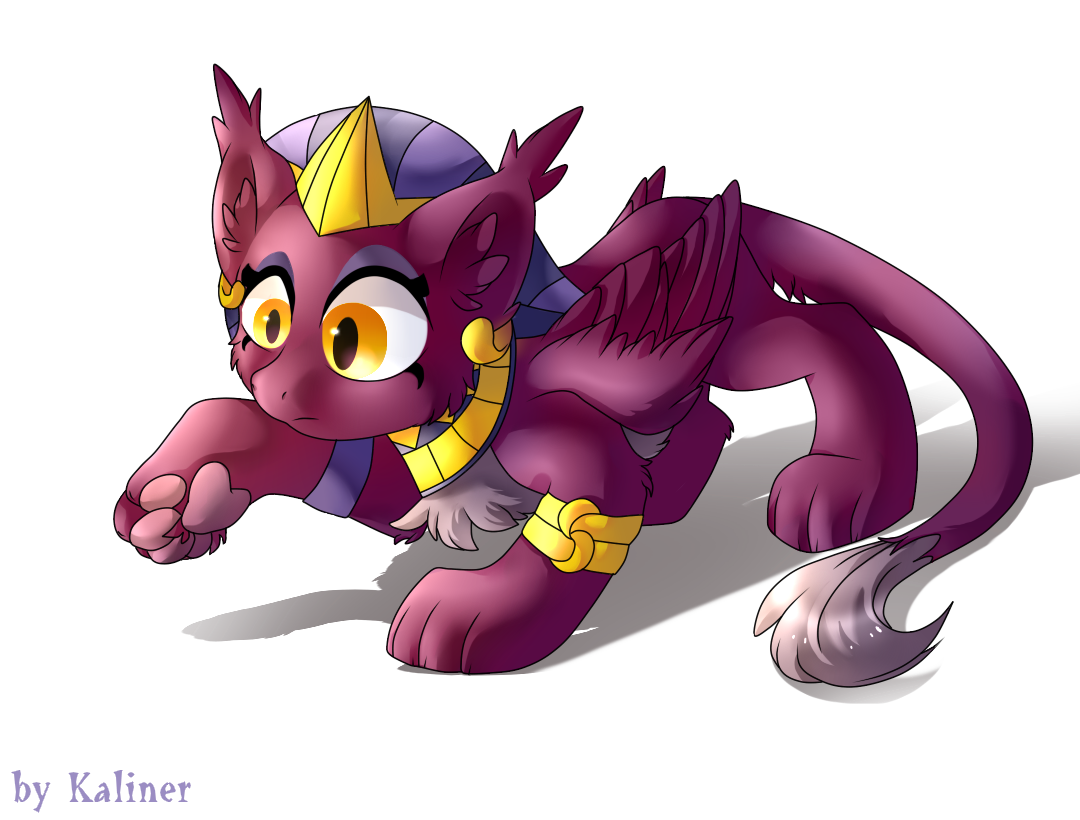 #1609458 - safe, artist:kaliner123, the sphinx, sphinx, daring done ...