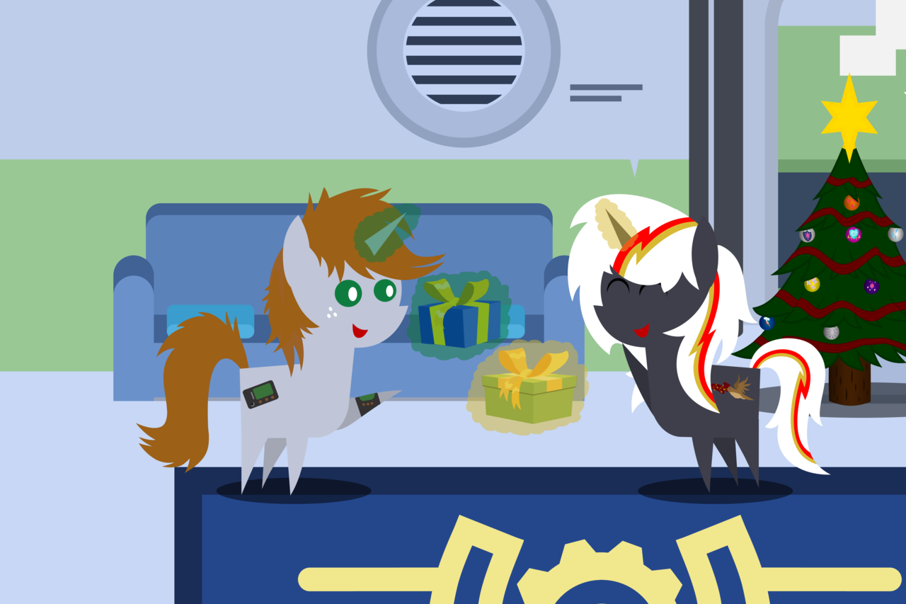 #1612560 - safe, artist:steampunk-brony, oc, oc only, oc:littlepip, oc ...