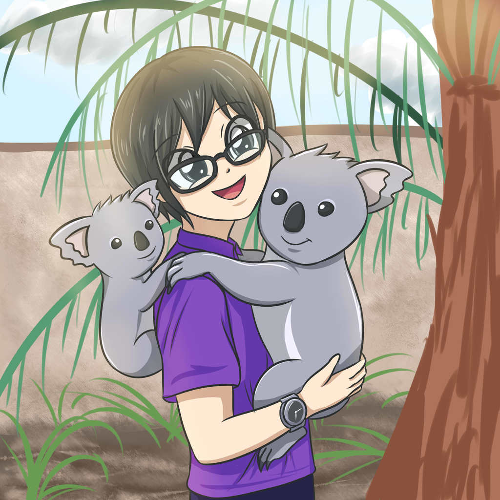 #1613403 - safe, artist:sumin6301, oc, oc only, oc:sumin, koala ...