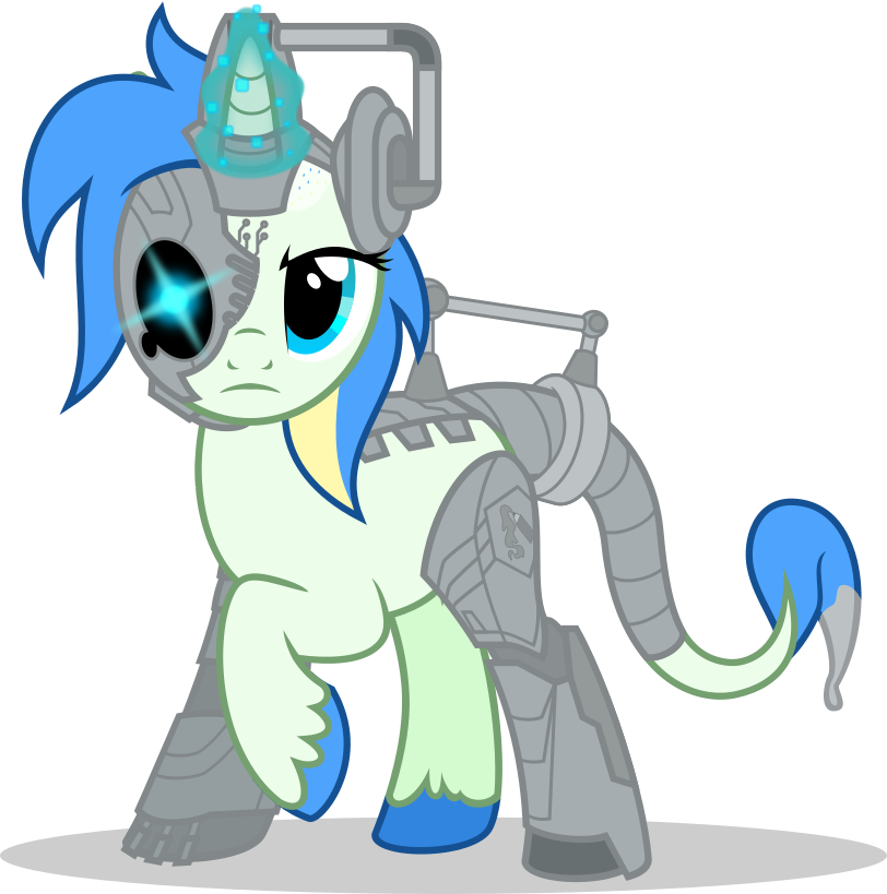 #1613927 - safe, artist:mlp-trailgrazer, oc, oc only, oc:doodle, cyber ...