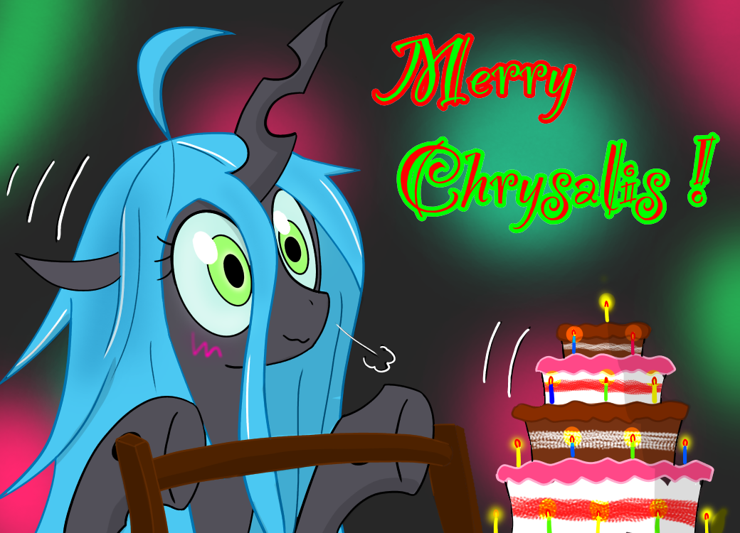 #1614802 - safe, artist:rdash2116108, queen chrysalis, changeling ...