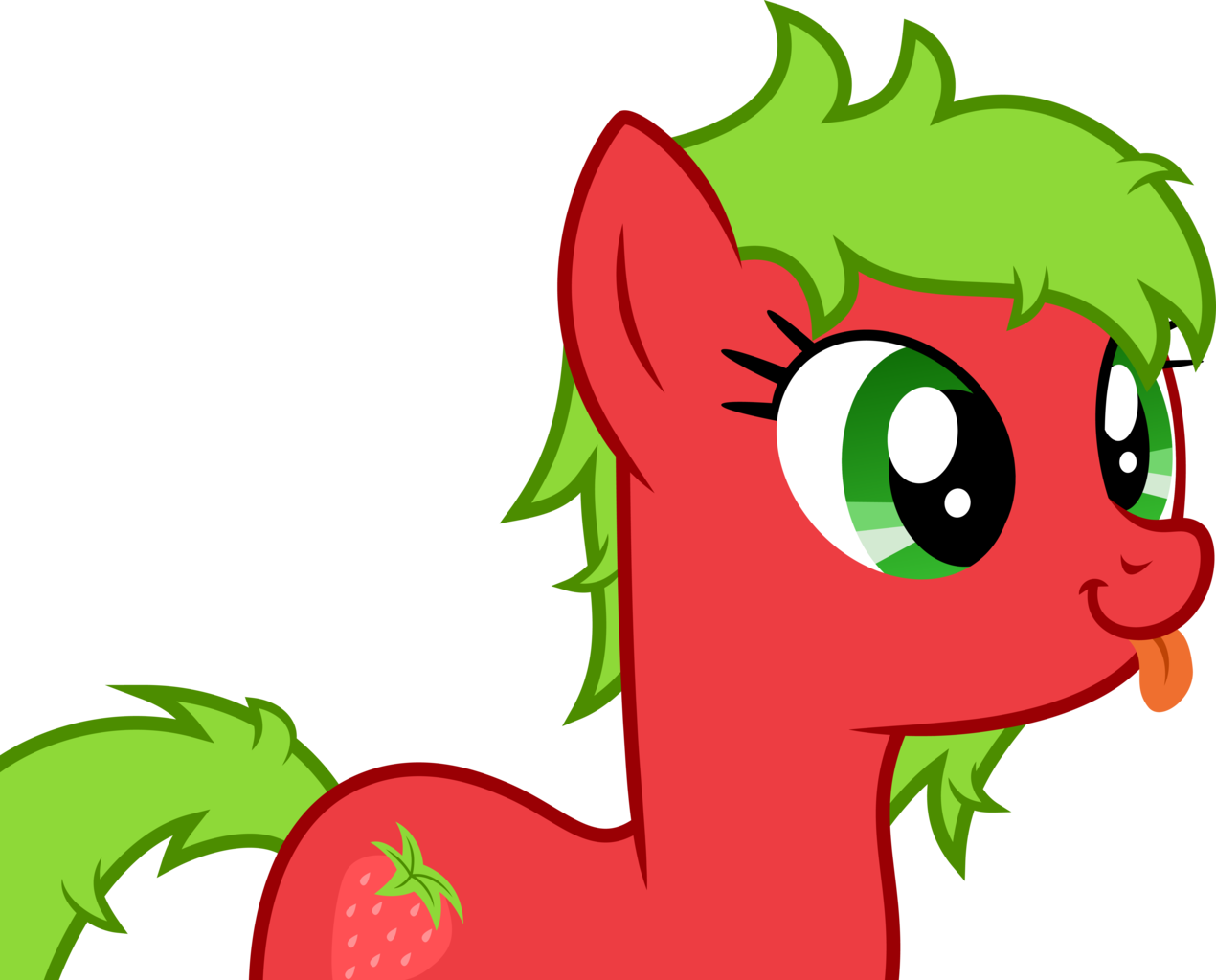 #1617874 - safe, artist:deratrox, oc, oc only, oc:strawberry pop ...