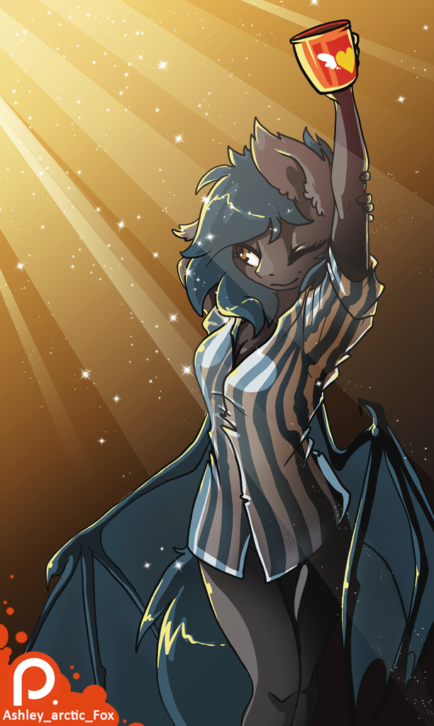 #1618294 - safe, artist:arctic-fox, oc, oc only, oc:speck, bat pony ...