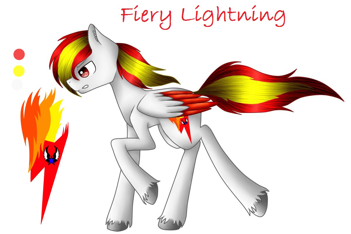 #1600609 - safe, oc, oc only, oc:fiery lightning, digital art, fanon ...