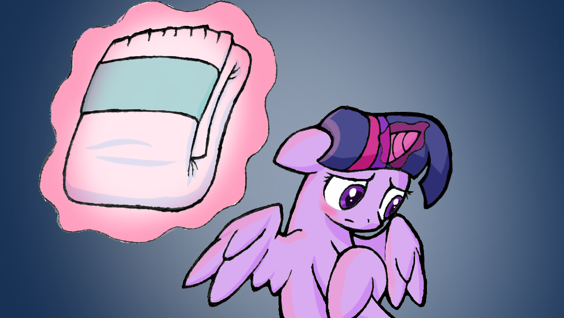 Twilight Sparkle In Diapers