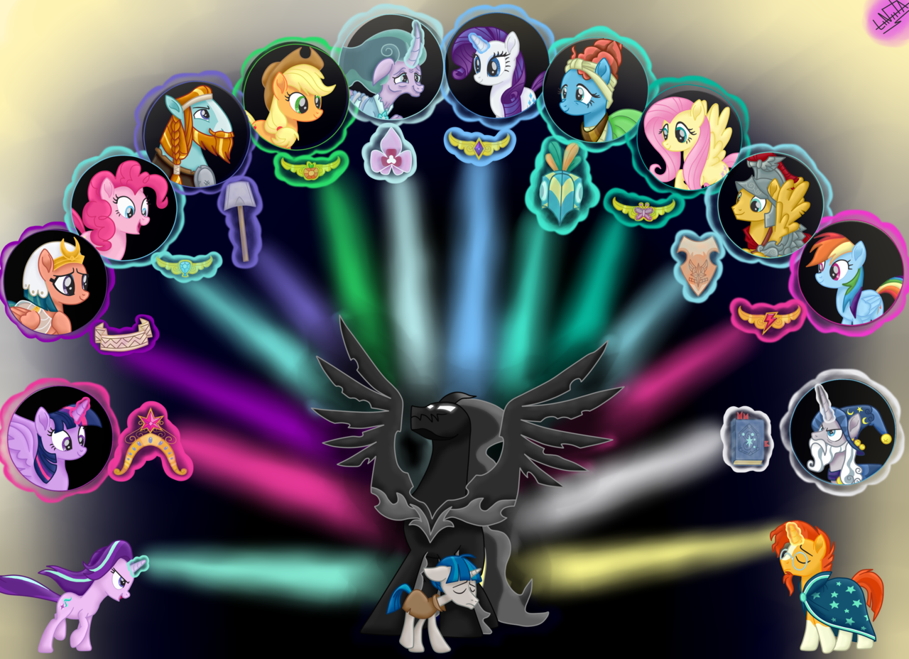 #1603018 - safe, artist:liniitadash23, applejack, flash magnus ...