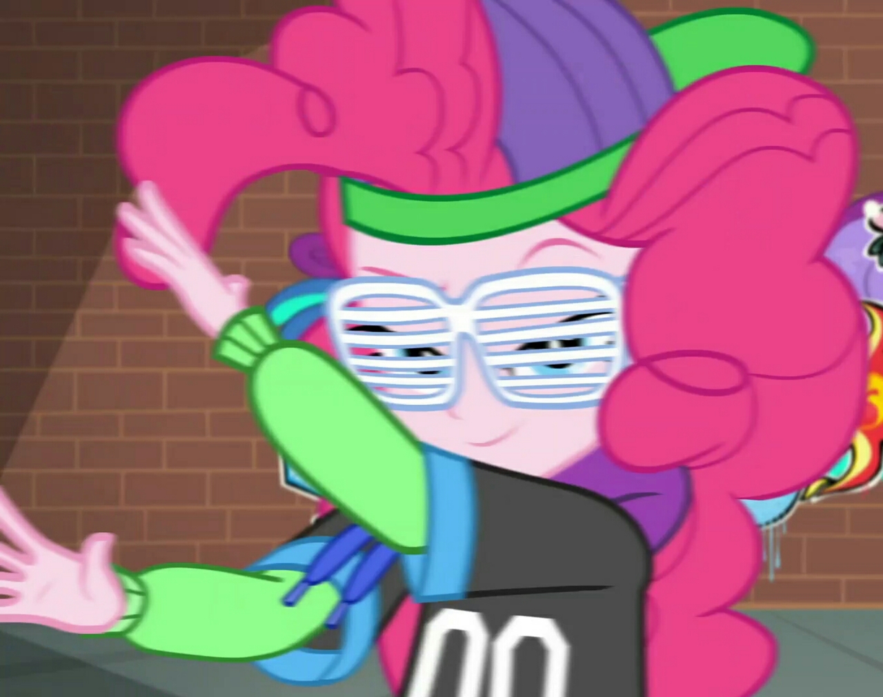 #1603755 - safe, screencap, pinkie pie, dance magic, equestria girls ...