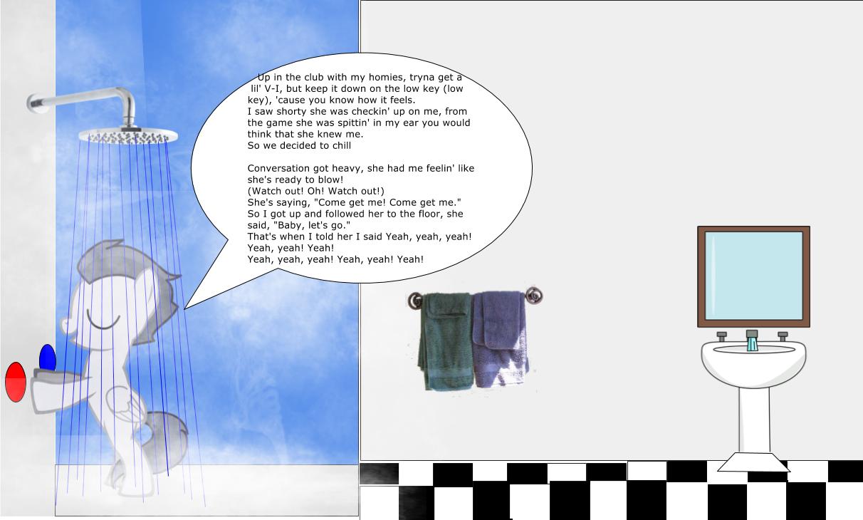 #1359821 - safe, rumble, pony, g4, bathroom, male, mirror, shower ...