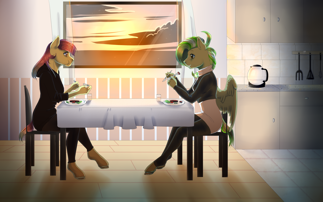 #1361853 - safe, artist:maria-fly, oc, oc only, oc:artline, oc ...