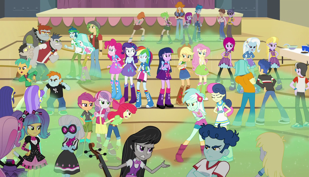 #1366171 - safe, screencap, apple bloom, applejack, aqua blossom ...