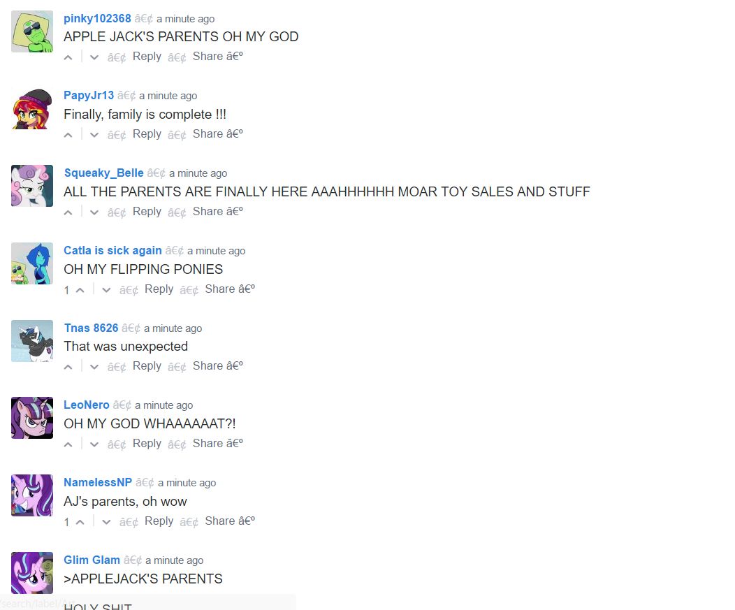 #1366612 - safe, equestria daily, season 7, spoiler:s07, applejack's ...