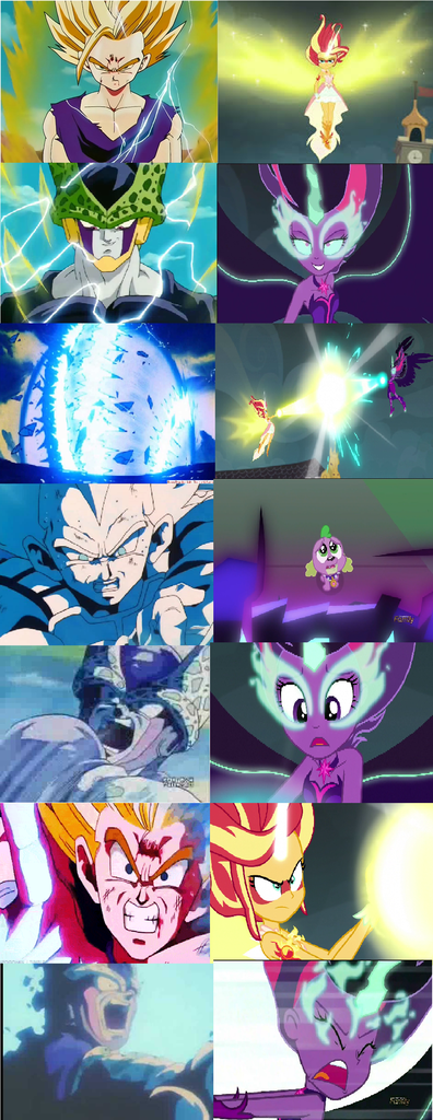 #1367111 - safe, sci-twi, spike, sunset shimmer, twilight sparkle ...