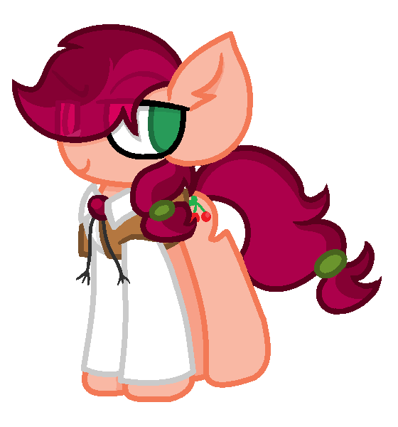 #1367995 - safe, artist:thefanficfanpony, oc, oc only, oc:cherrycutio ...