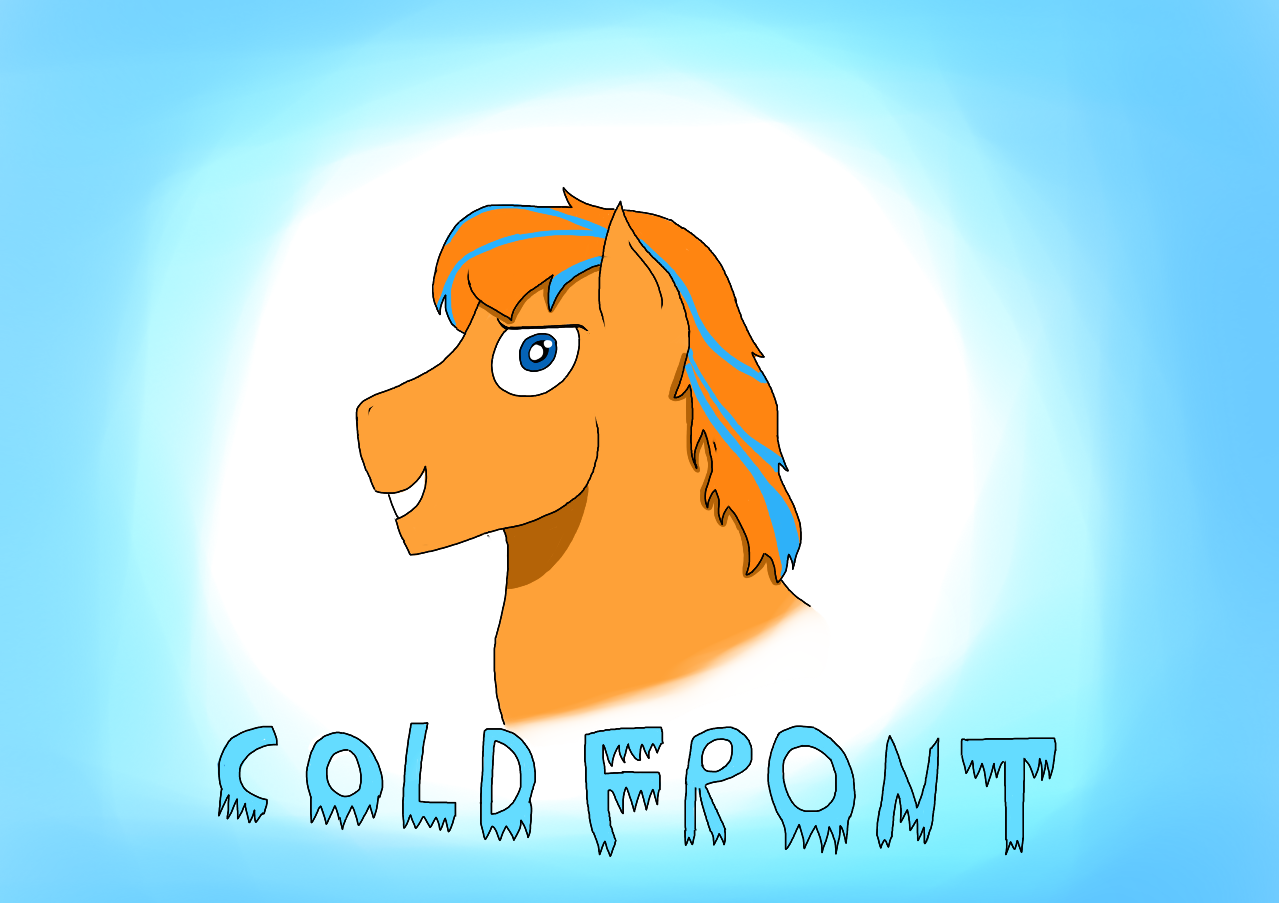 #1369455 - safe, anonymous artist, oc, oc only, oc:cold front, pony ...