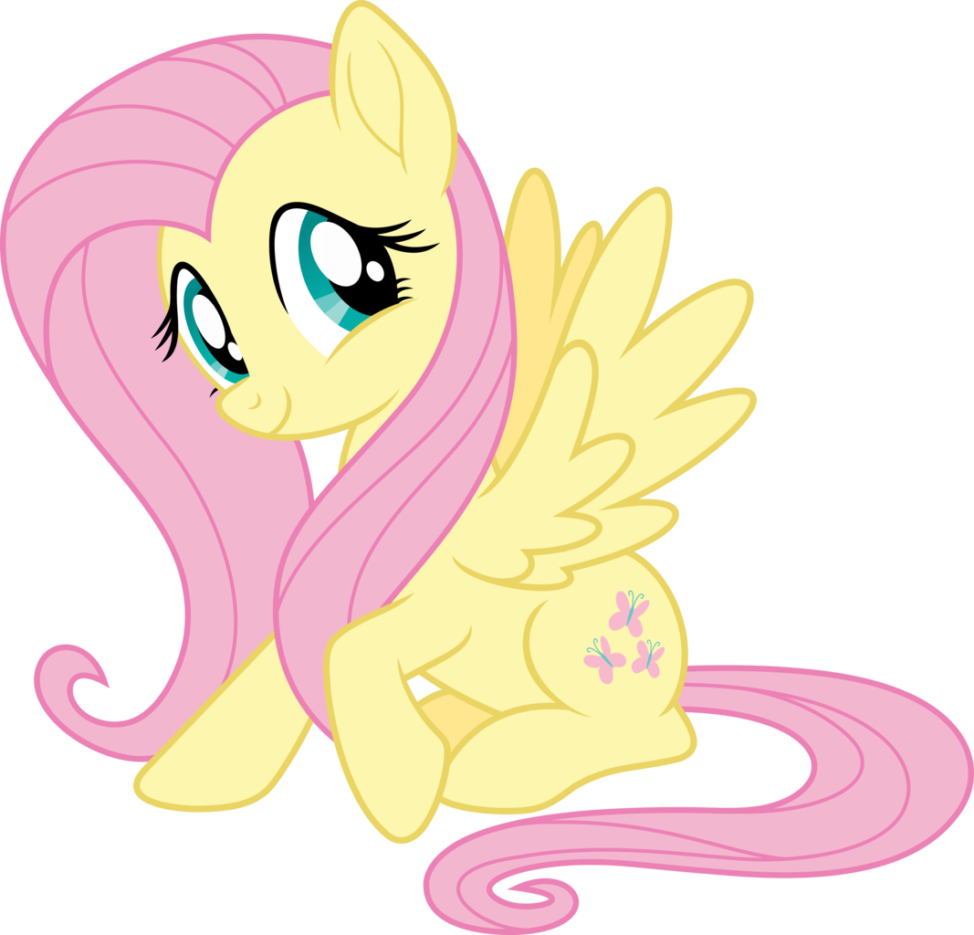 #1370088 - safe, artist:luckreza8, fluttershy, pegasus, pony, g4, my ...