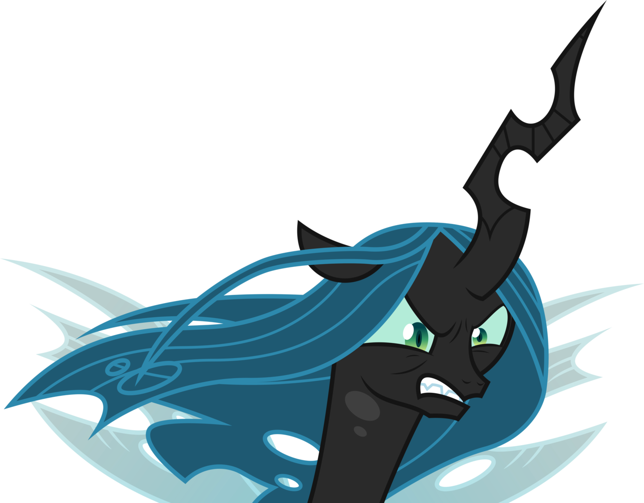 Mlp Changeling Queen Vector